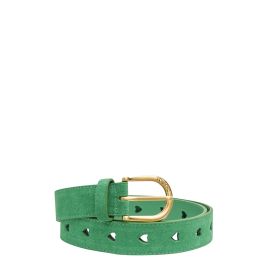 Cut It Out Heart Belt Suede Green Apple online kopen