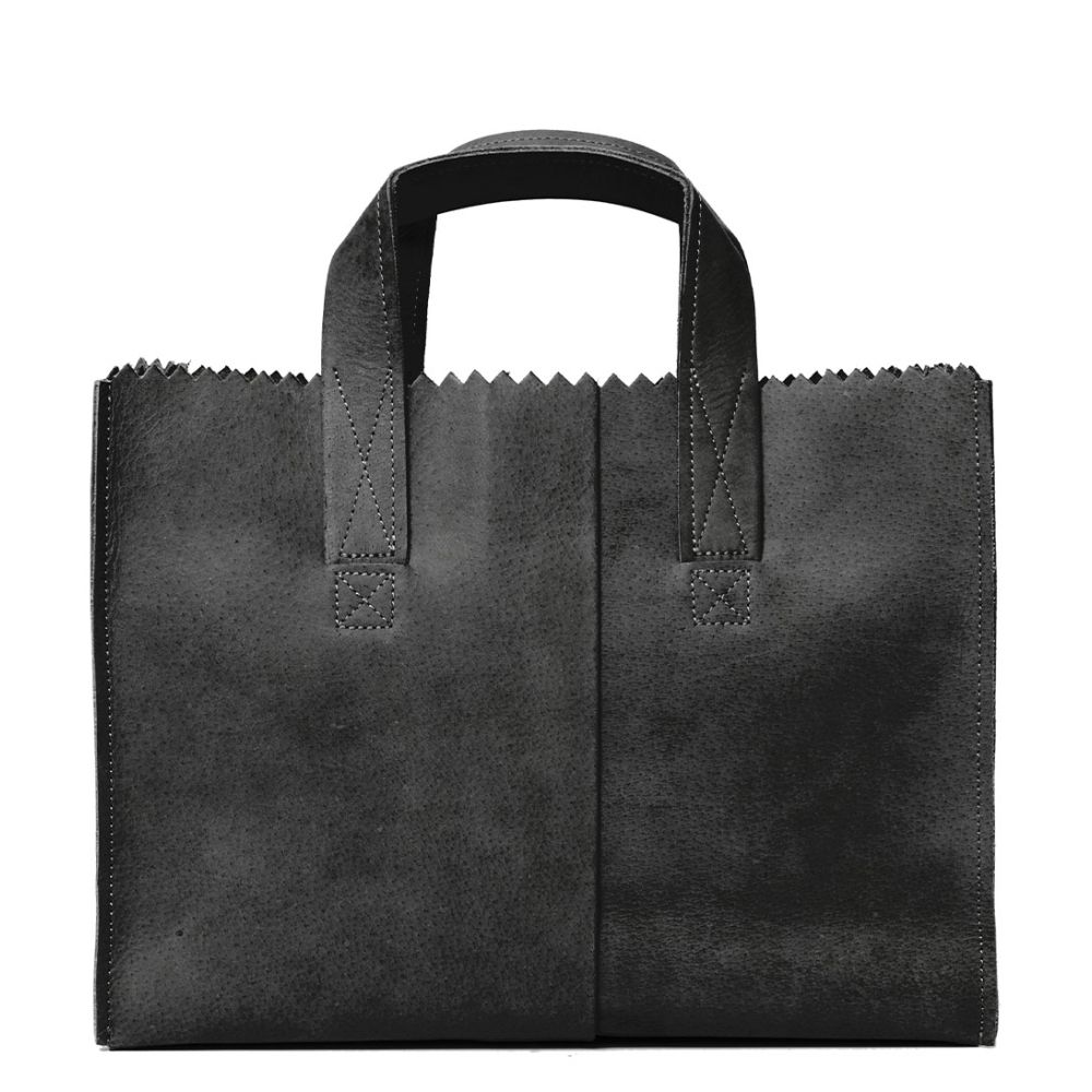 Bag Handbag Myomy Paper Bag Mini Zwart Cross Body Handtas Myomy My ...